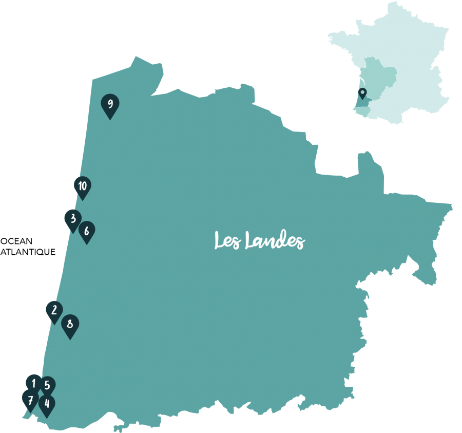 10 unmissable spots on the Landes coast | Landes Holidays